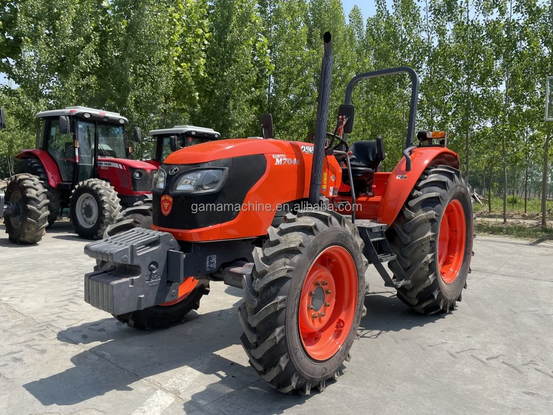 Used Kubota Tractors M704K Farm Tractors Fairly Used/ New M704K Cheap ...