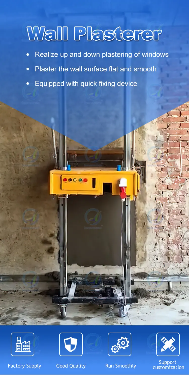 Efficient Wall Plastering with Automatic Cement Spray Machine