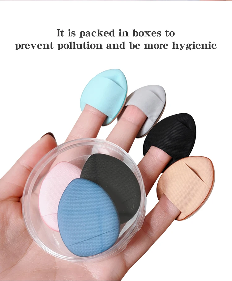 Finger Air Cushion Mini Puff Concealer Makeup Detail Sponge