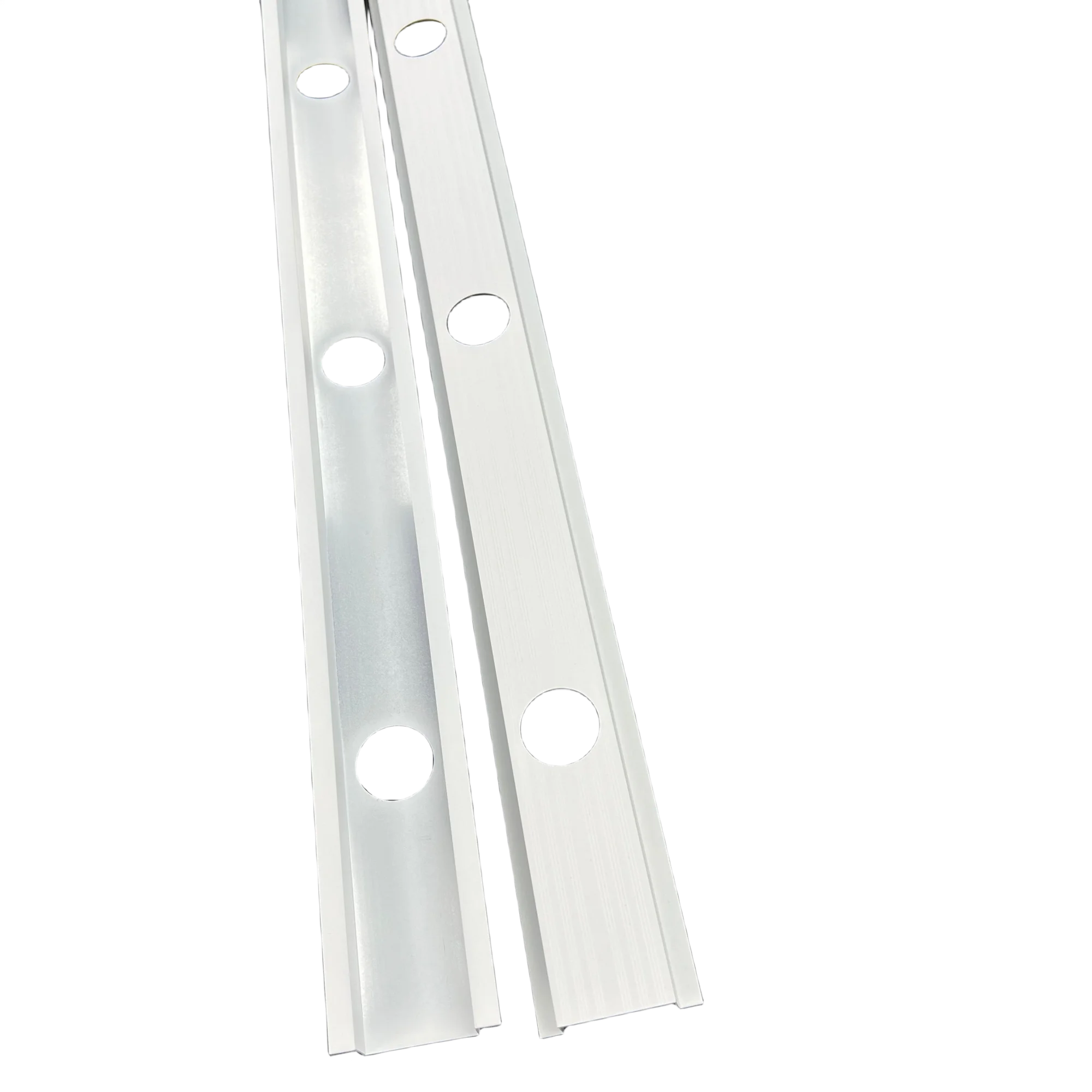 Permanent Track Aluminum Profile for 3cm Pixel Light - 1m Long, 5 Holes ...
