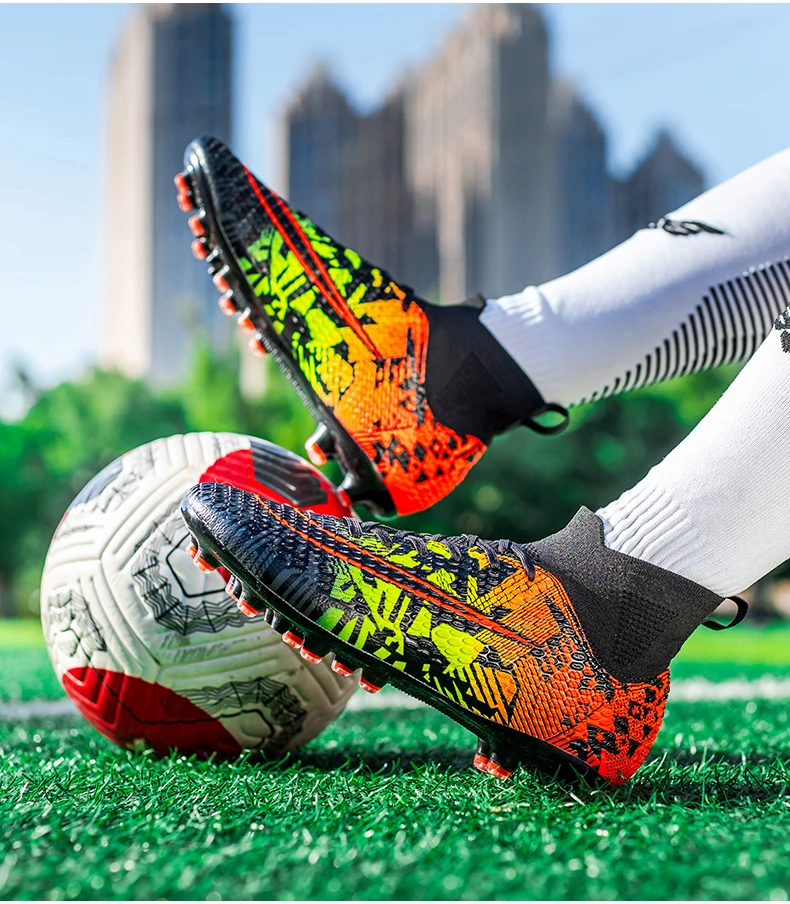 Outdoor Men's Professional Football Shoes - Training Soccer Boots