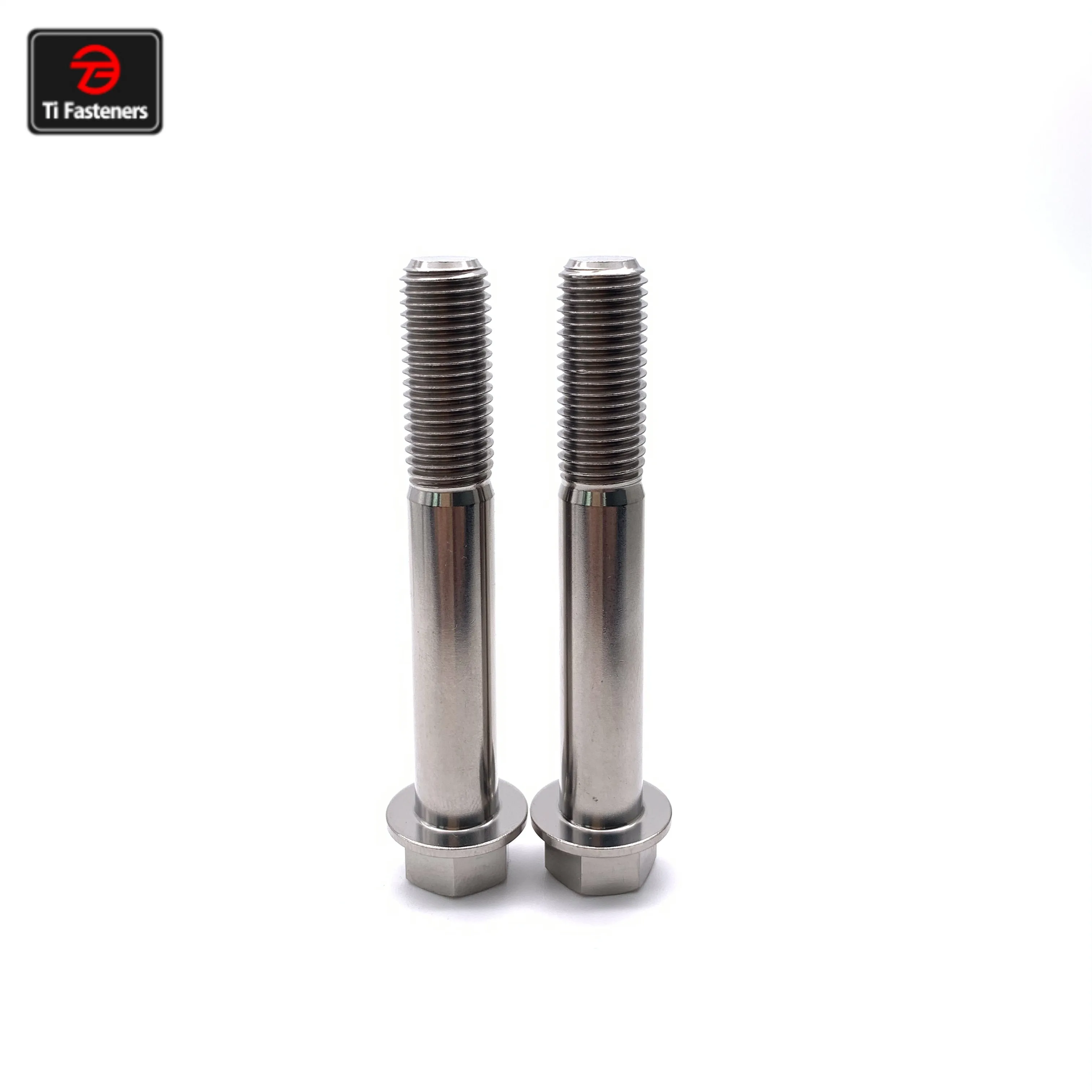 Grade5 Titanium Bolt M10 Flange Hex Head Screw For Bike Motorcycle ...