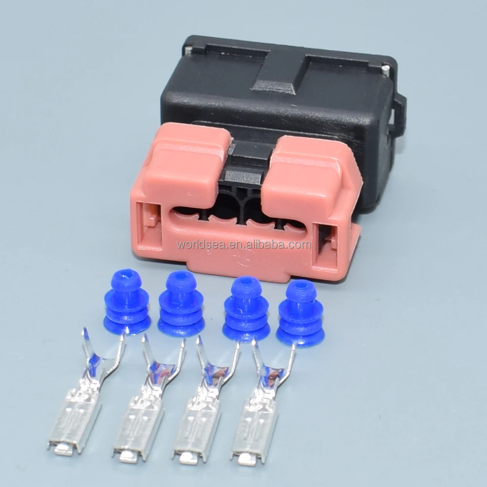 4 Pin Cable Automotive Female Wiring Connector 3mm Series Terminal New ...