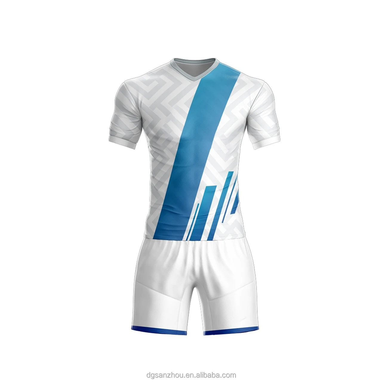 Custom Football Jersey Uniform Set Sublimation Printed Soccer Wear For ...