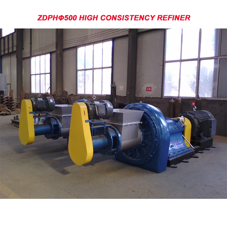 Mechanical Bamboo Wood Reed Paper Pulp Making High Consistency Refiner ...