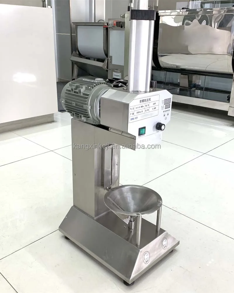 Stainless Steel Automatic Shell Breaking Young Coconut Peeling Machine ...