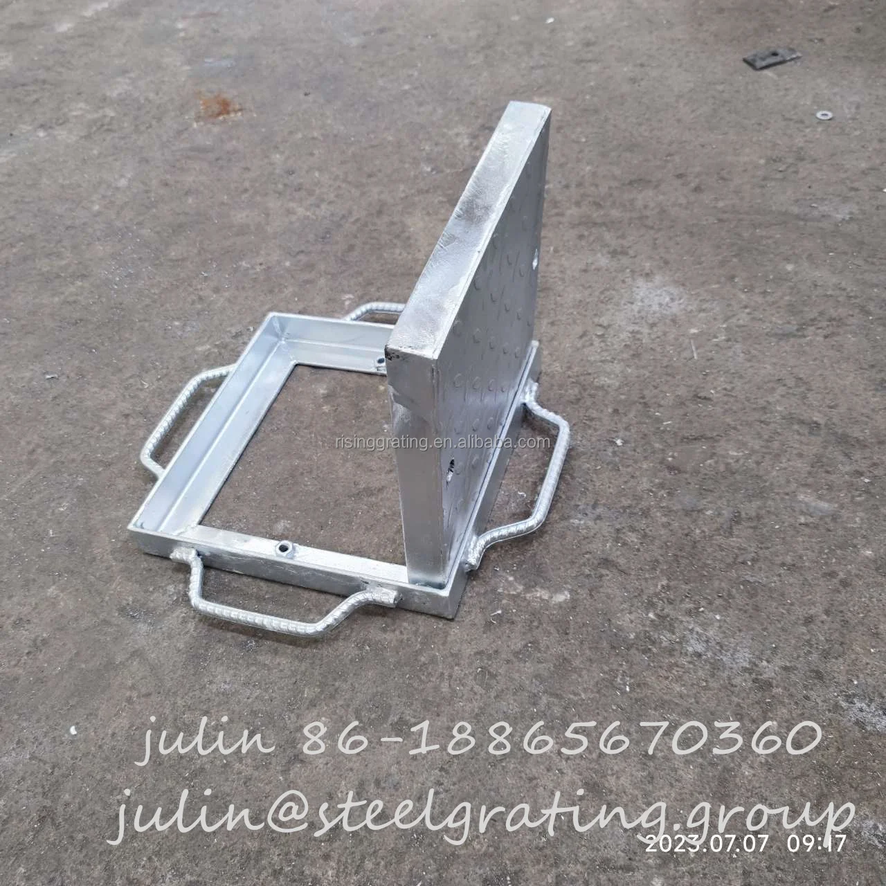 Storm Trench Sump Pit Scupper Drain Steel Grating Cover