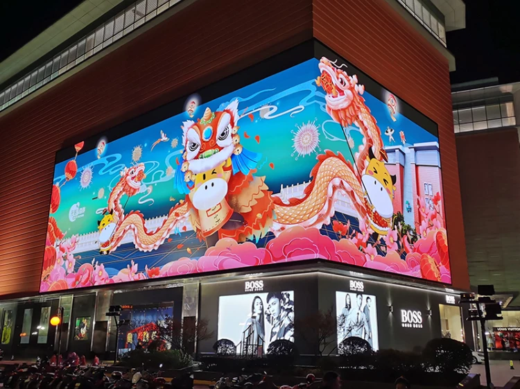 Waterproof Outdoor Digital 3d Billboard Led Display Board Video ...