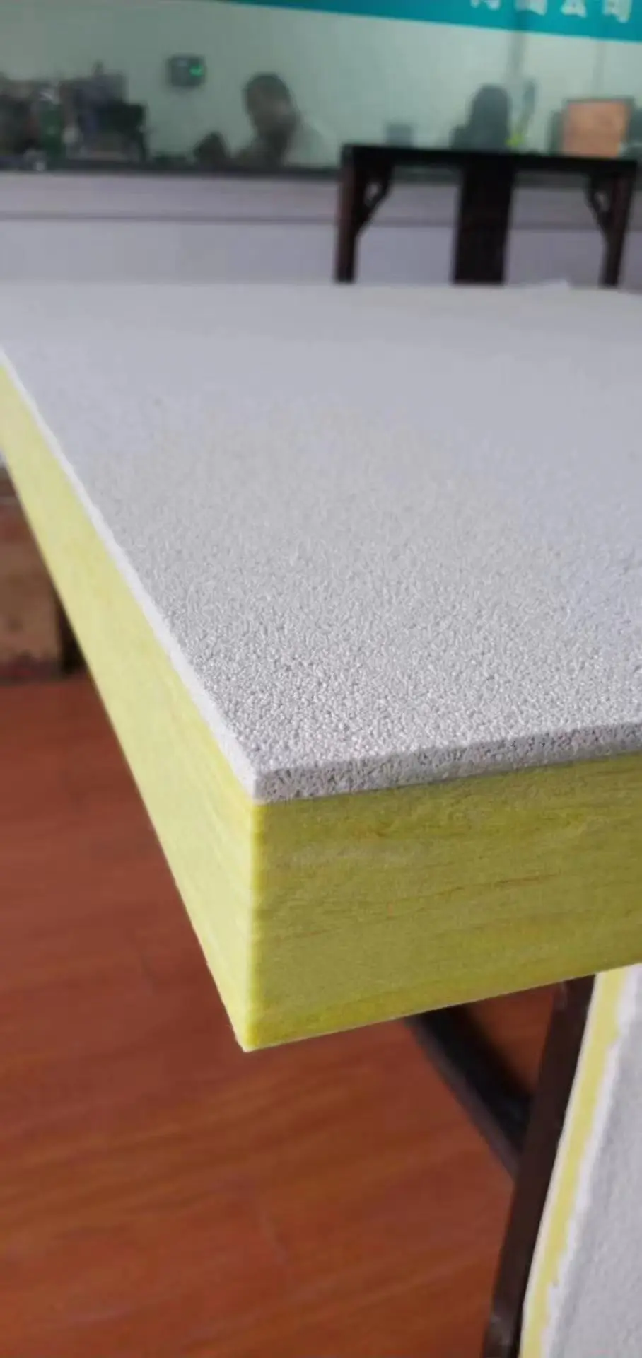 Seamless Acoustic Ceiling Smooth Face Acoustic Plaster Spray Monolithic ...