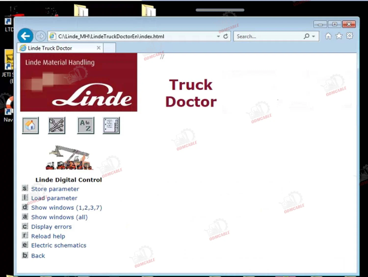 For Linde Canbox Usb Doctor Forklift Truck Diagnostic Cable Linde ...