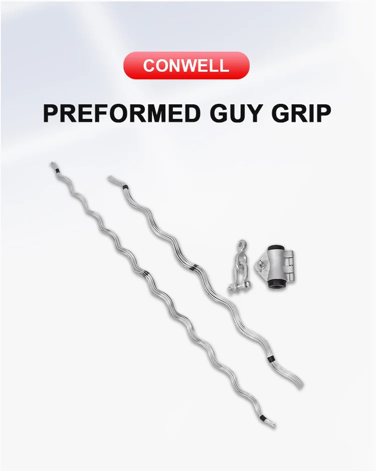 Preformed Guy Dead Grip Ends for Power Fittings Dead End Guy Grips ...