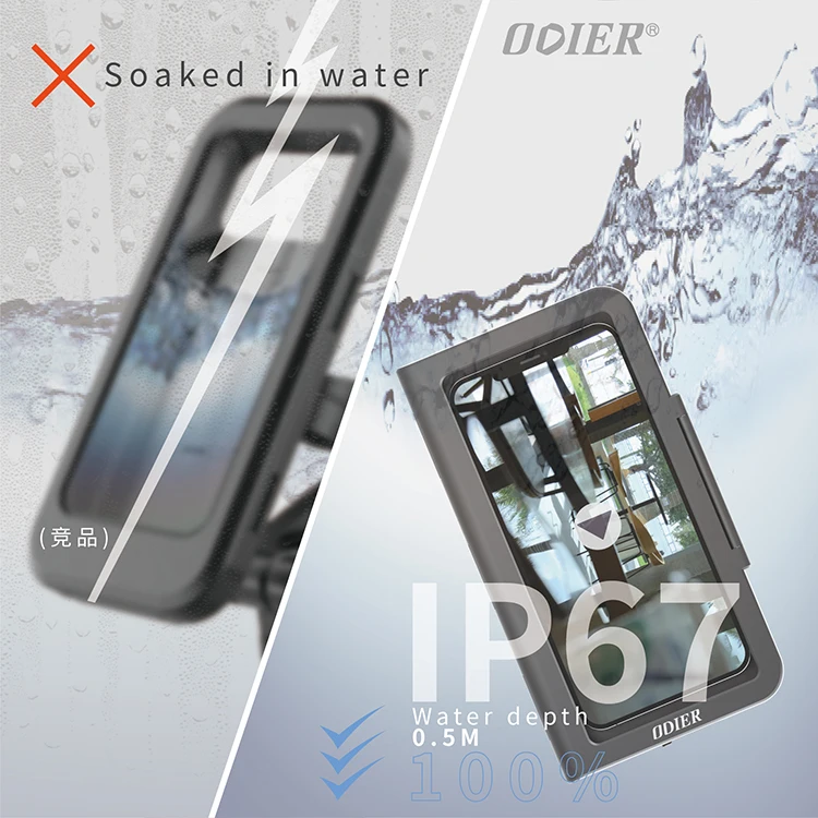 Professional Waterproof 360 Degree Rotation Bike Mobile Holder Bike ...