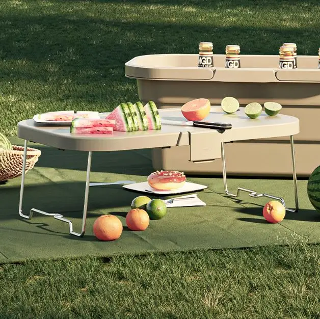 Folding Outdoor Storage Box Camping Equipment Picnic Waterproof ...