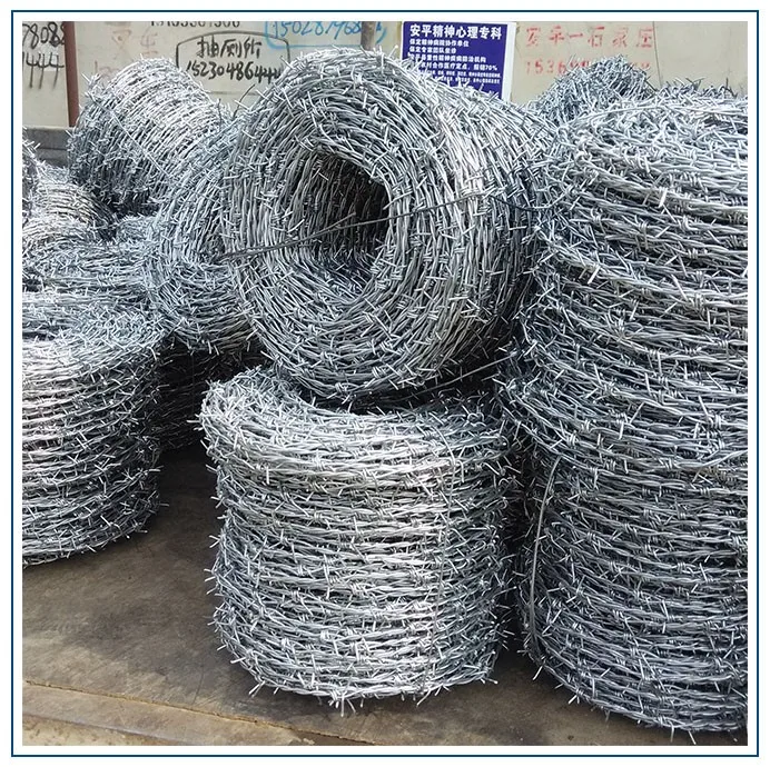 Barbed Wire Fencing 25kg Roll 50kg Roll Alambre De Puas Roll Iron Wire ...