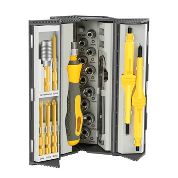 126 Piece Multi-function Screwdriver Set Professional Cell Phone Repair Tool Manual Screwdriver ...