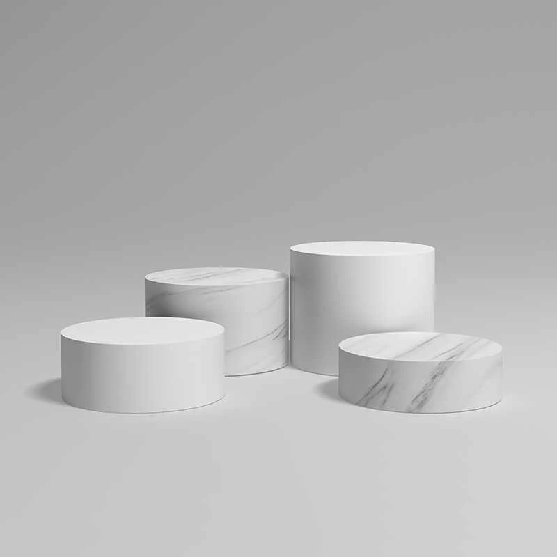 Customized Retail Cylinder Pedestal Display Stand Mannequin Floor ...