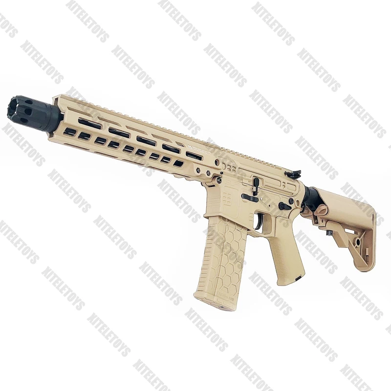 Nylon Slr Assault Rifle Metal Gear Electric Splatter Gel Ball Blaster ...