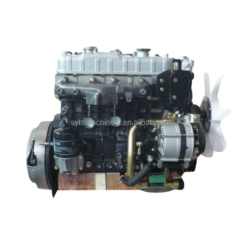 4jb1 4jb1t Complete Engine Assembly For Isuzu Trooper Wizard Rodeo ...