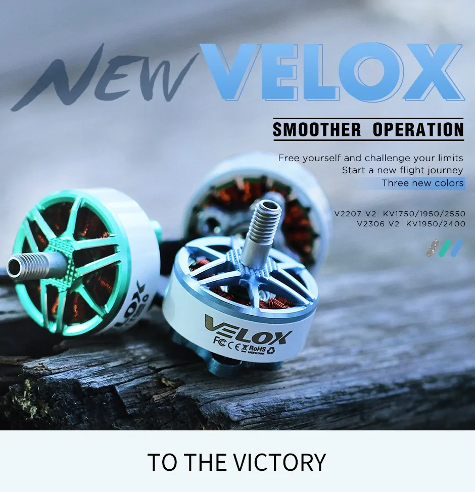 T-MOTOR V2207 V2.0 - High Performance FPV Racing Motors