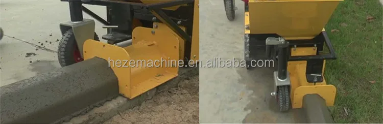 Concrete Paver Machine Concrete Curb Extruder Concrete Curb And Gutter ...