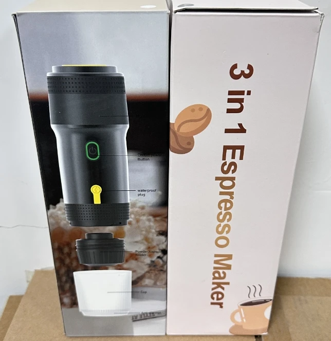Portable Italian Espresso Coffee Maker - Automatic & Efficient