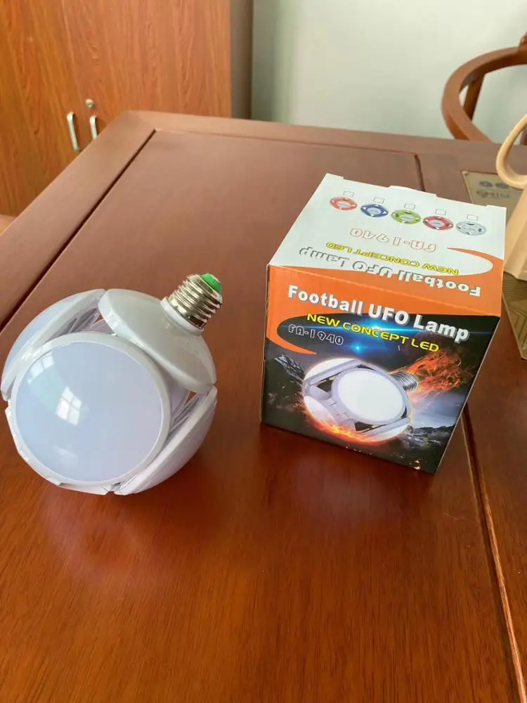 High Efficiency Portable Folding Uv Led Light Fan Blade Led Bulb Led ...