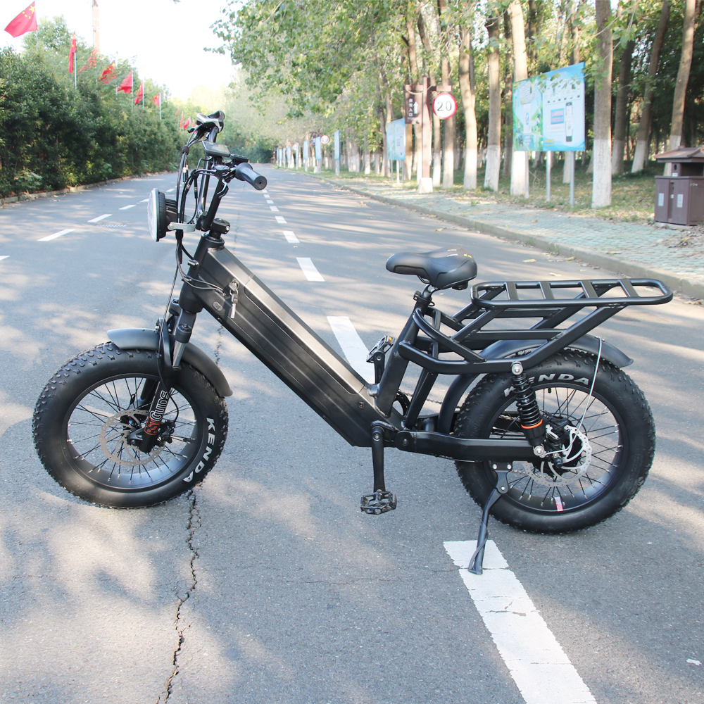 Full Suspension Ebike - 750W Shimano 7 Speed Electric Bike