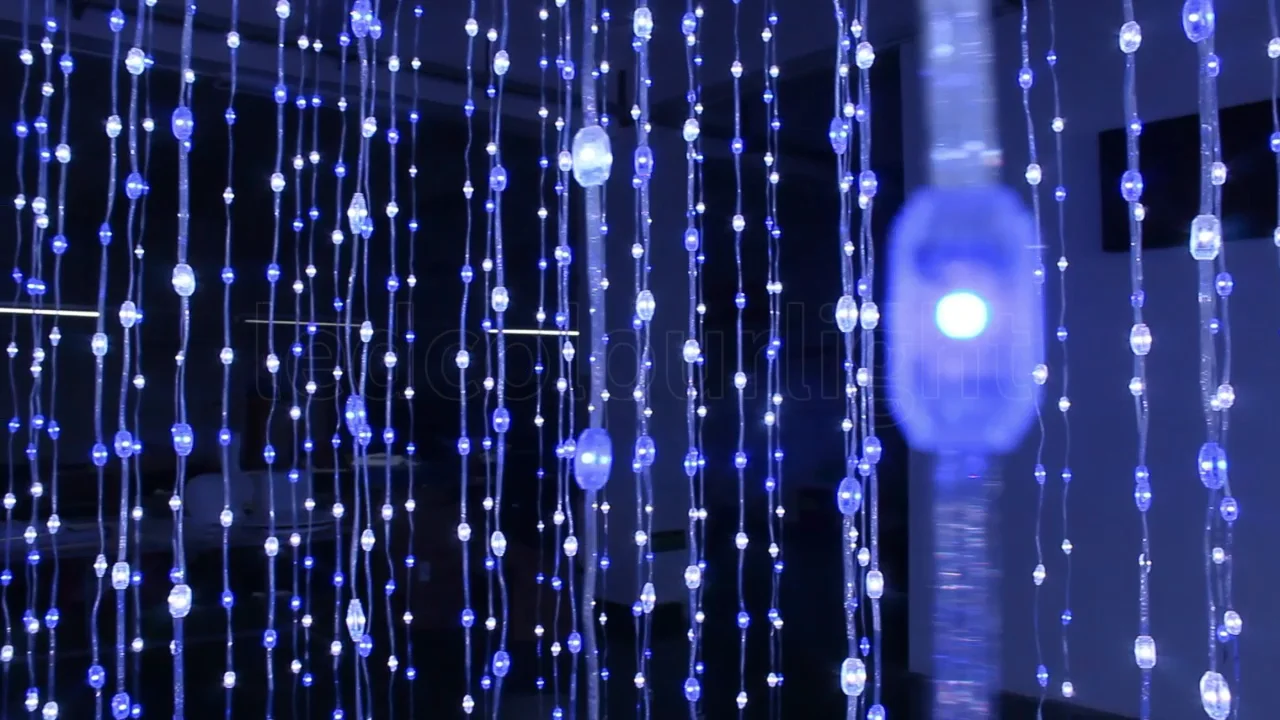 Dmx Rgb Led Pixel 3d Stage Lighting Square Crystal Light Kinetic Ball ...