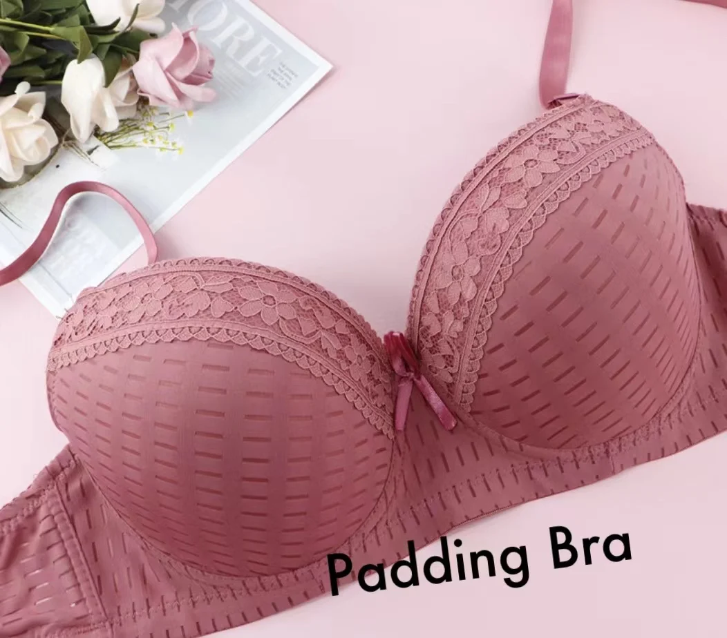 Joliedress Padding Woman Bra Plus Size Bra D Cup - Durable & Comfortable