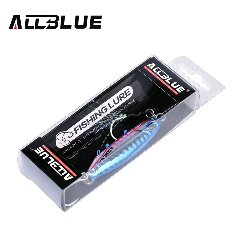 Allblue 80g Drager Force Metal Jigging Lure Saltwater Fishing Lead Jig - Buy Saltwater Fishing ...