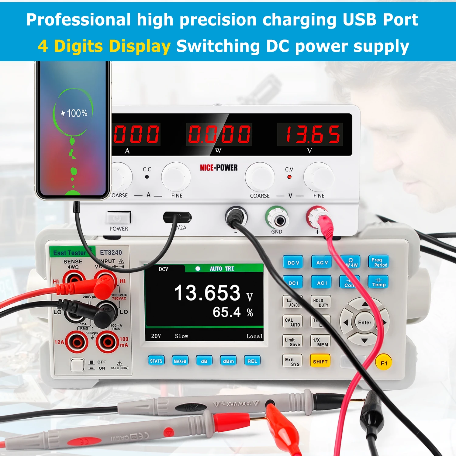 좋은 전원 Sps-h3010 30v 10a Diy 조절 Dc 가변 Usb 포트 실험실 Dc 전원 공급 장치 - Buy 스위칭 ...