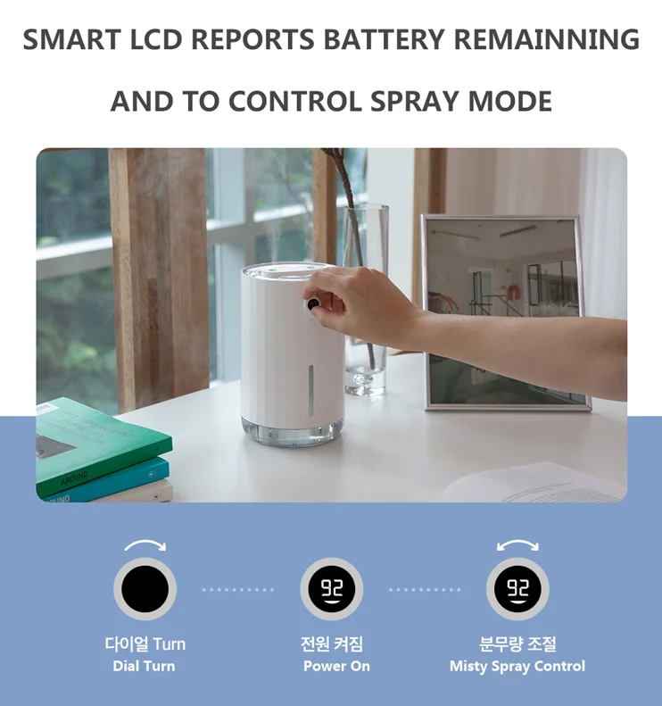 H2o Spray Mist Maker Double Wet Fogger Aroma Diffuser Essential Oil Car ...