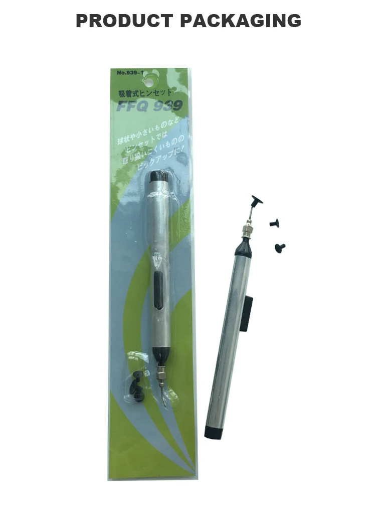 Antistatic IC Vacuum Suction Pen with 3 Suction Headers