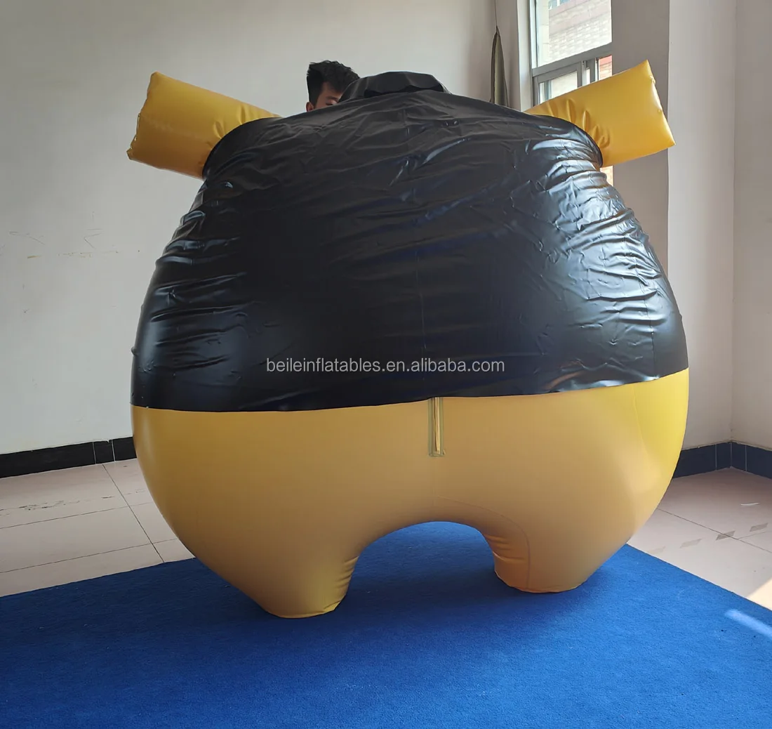 Beile Customized New Yellow PVC Inflatable Blueberry Suit