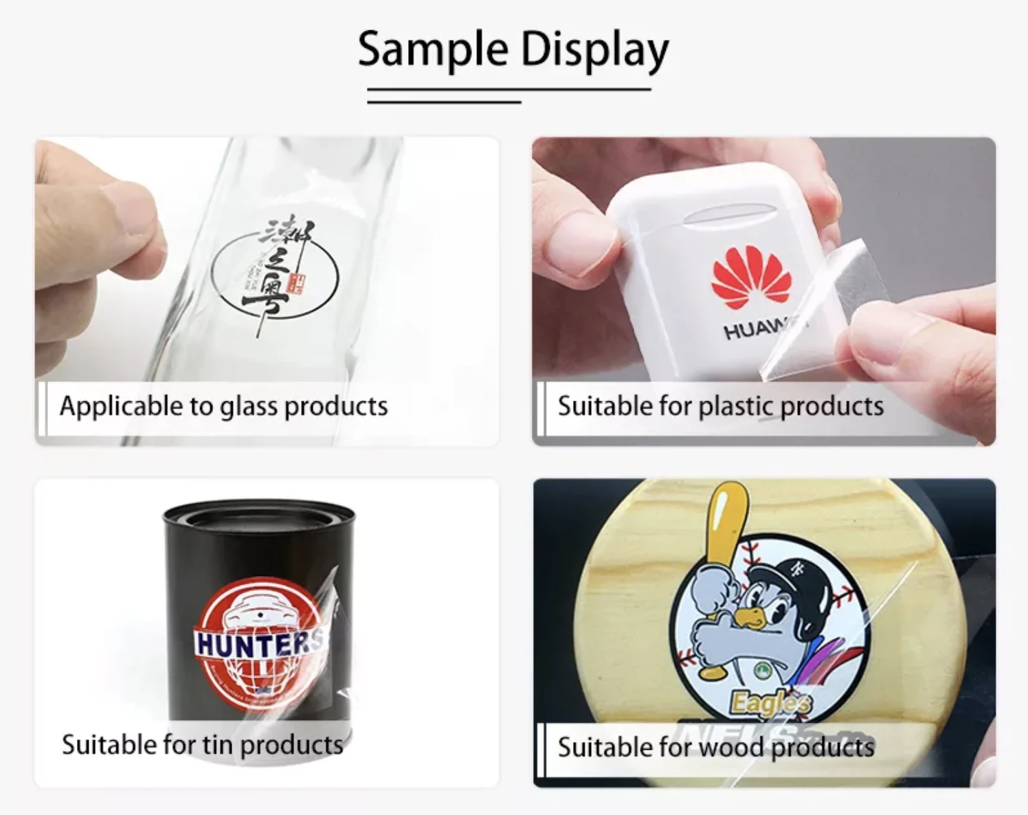 A4 Size Inkjet Sticker Printer Roll to Roll Label Printing Machine ...