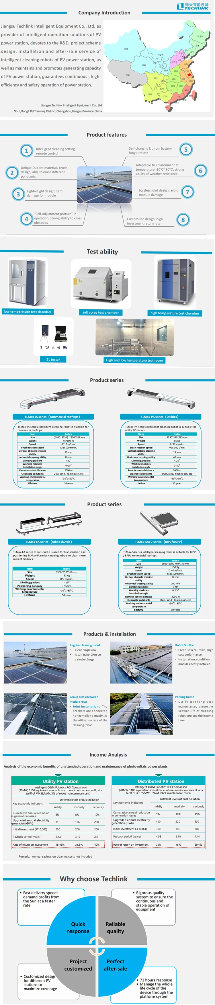 Solar Panel Cleaning Robot - Efficient & Autonomous