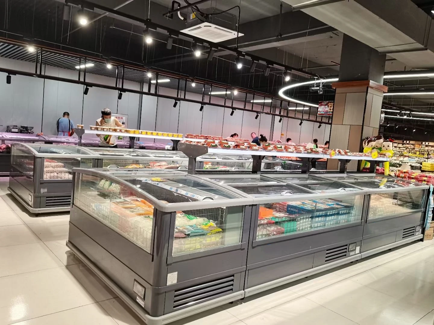 Runte Big Deep Island Freezer Horizontal Freezer With Low Price - Buy ...