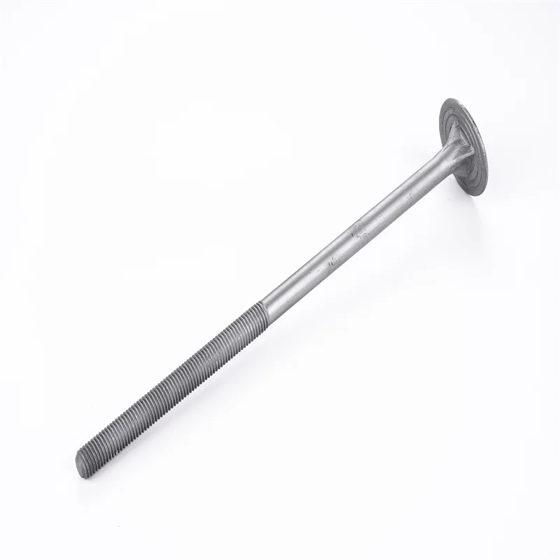 Custom Galvanized Full Body Carriage Bolts Large Round Head Square Neck ...