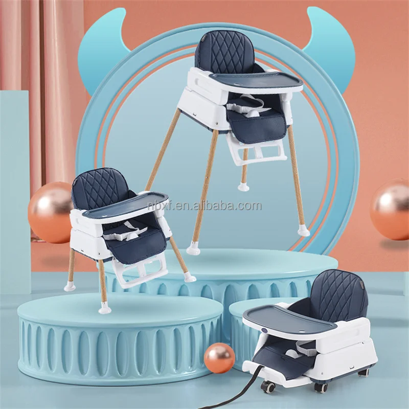 Plastic Kids Child Food Eat Feeding High Chair Baby Eating