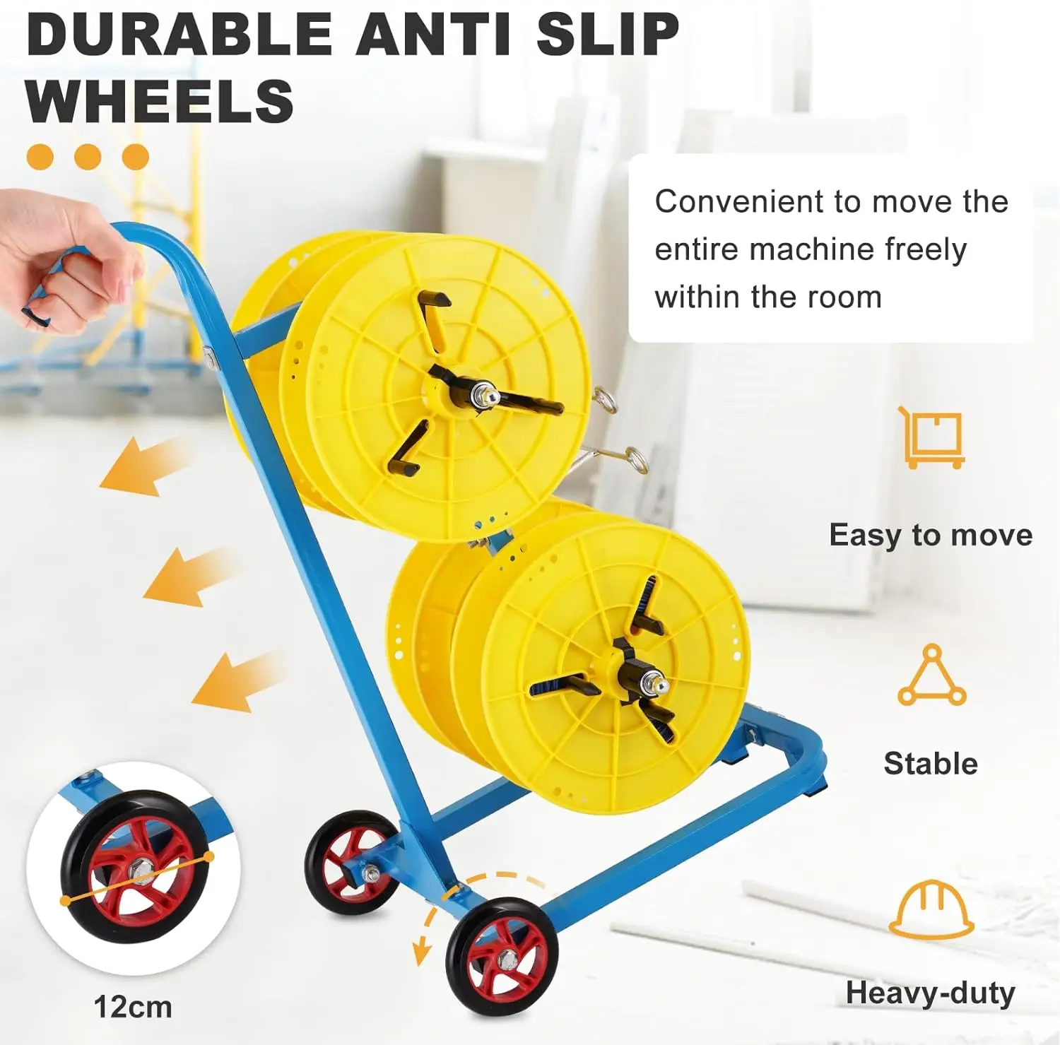 Jh-mech Cable Dispenser - Efficient Wire Storage Solution