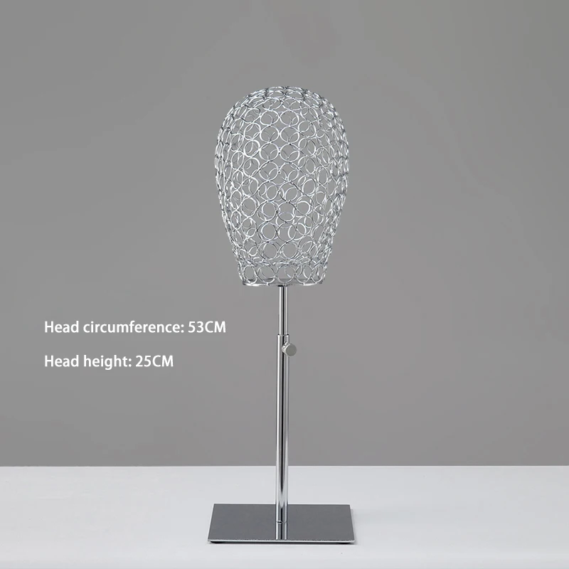 Luxury Plate Female Male Manikin Head Chrome Silver Gold Head Mannequin ...
