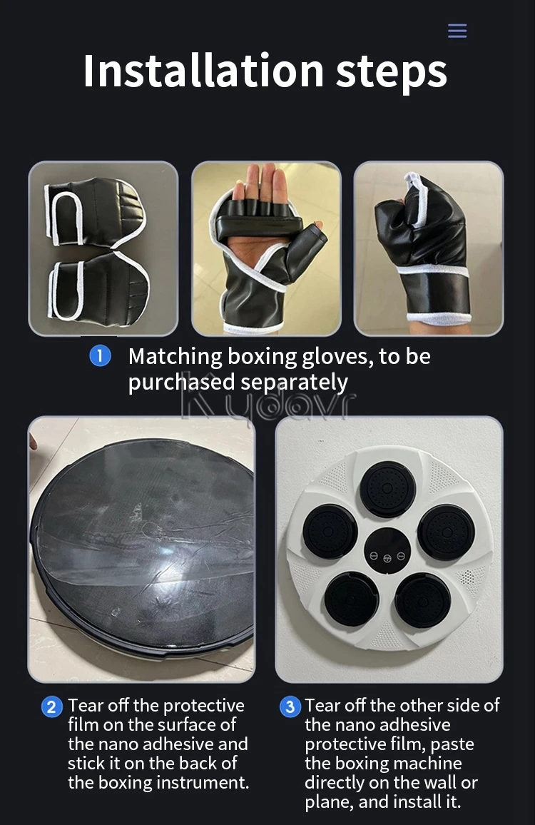 Indoor Wall Mounted Electronic Mini Onepunch Boxing Reaction Target ...