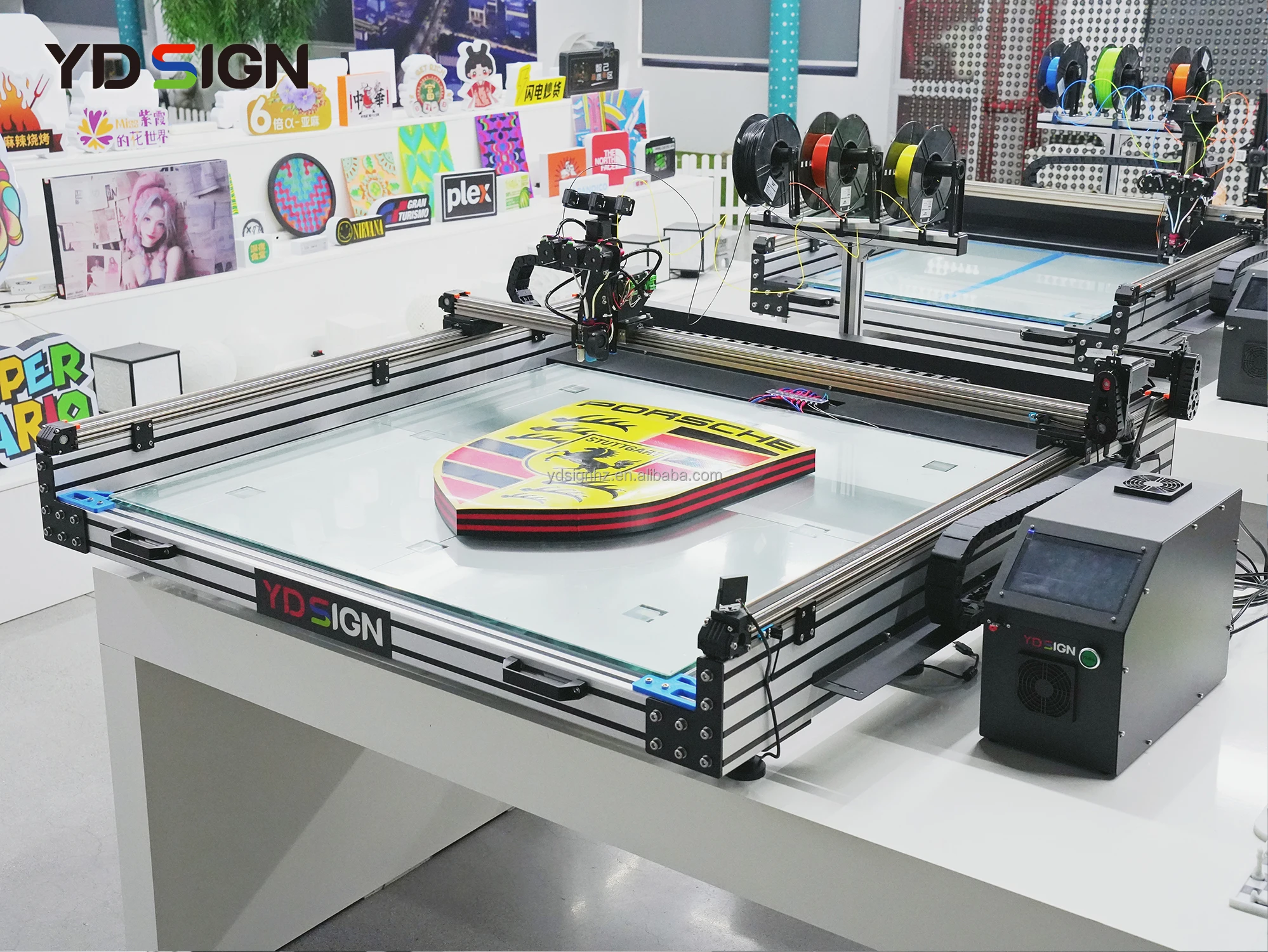 Large Scale 3D Sign Printer 3D Letter Illuminated Signage Printer ...