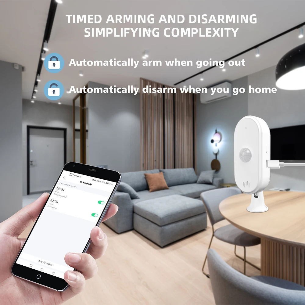 Tuya Smart Wifi Pir Detector Infrared Motion Sensor Alarm Smart Home ...