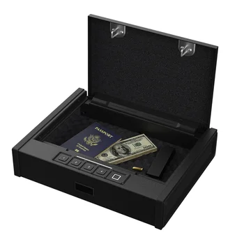 Biometric Fingerprint Gun Safe Box With Interior Led Light,Electronic ...