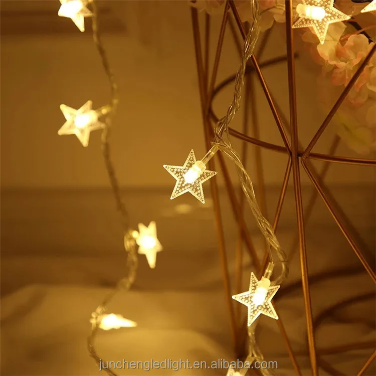 Wholesale Star Led String Light Fairy Style Christmas Halloween Holiday ...