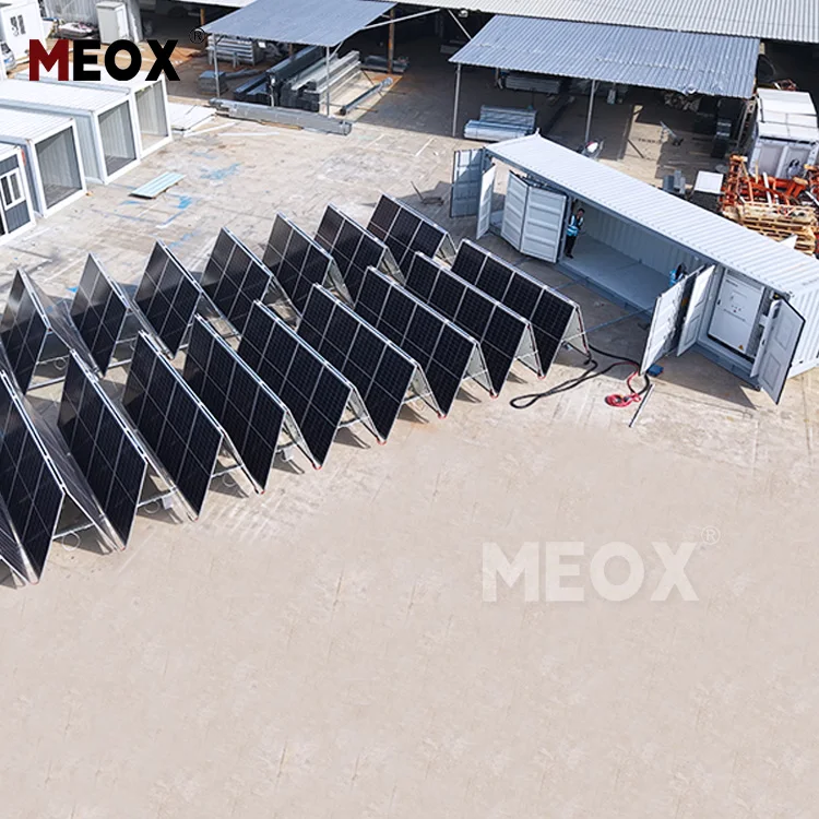 MEOX 20/40 ft Containerized Off-Grid Mobile Solar Power System ...