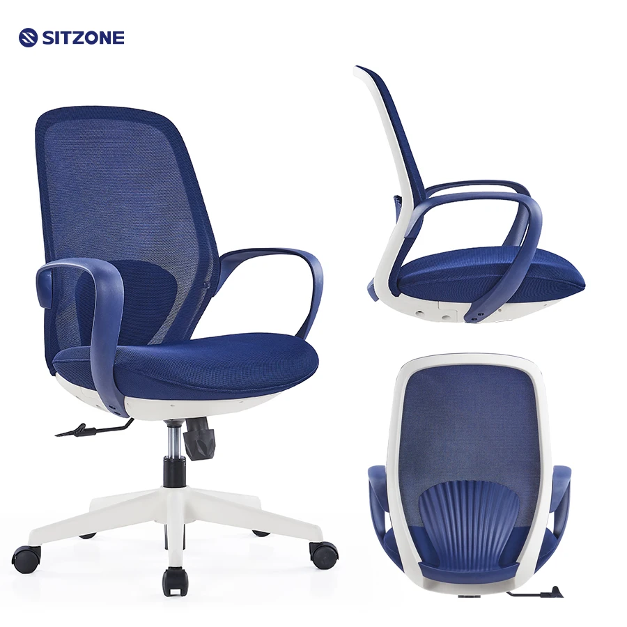 Sitzone Ergonomic Office Mesh Chair - Adjustable & Stylish