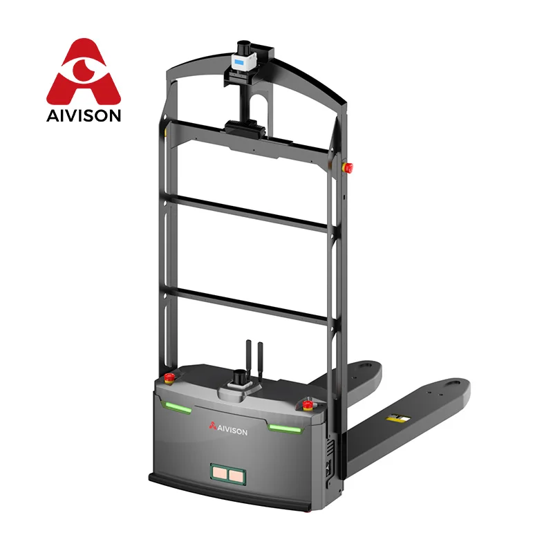 AGV car automated guided vehicle Laser SLAM navigation method forklift ...