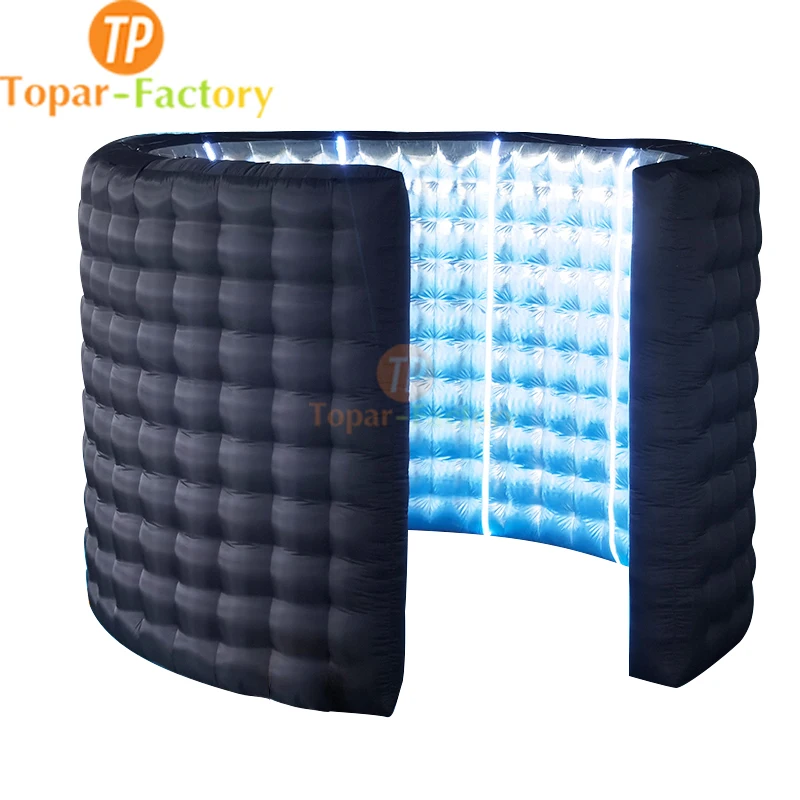 Factory Inflatable Photo Booth Circular Backdrop 360 Photo Booth ...